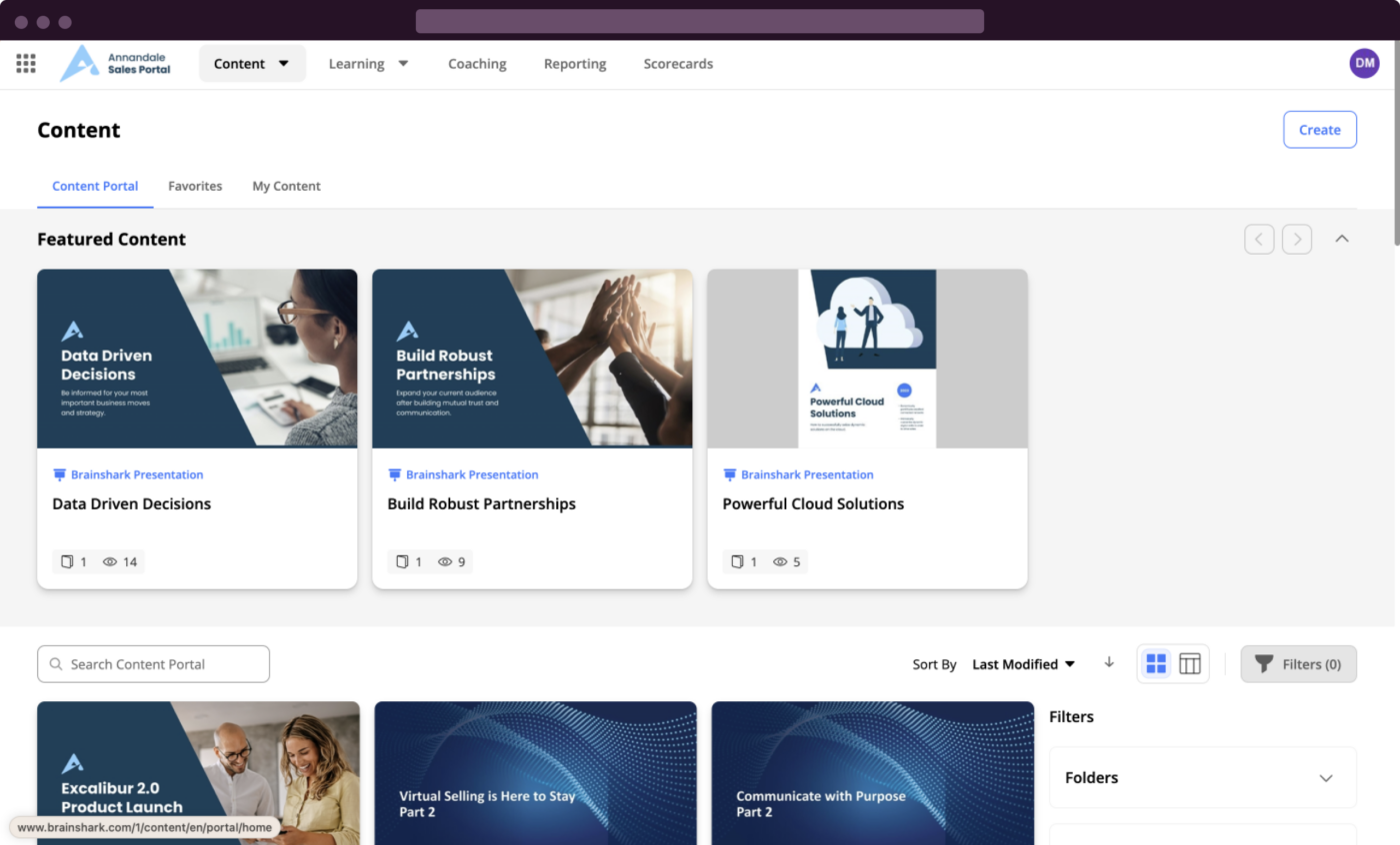Content Authoring — Brainshark